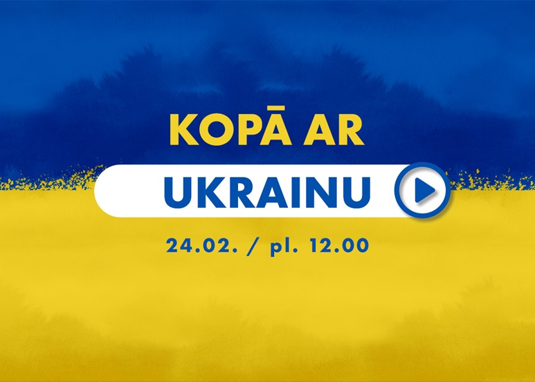 Visā Latvijā skan Ukrainas valsts himna